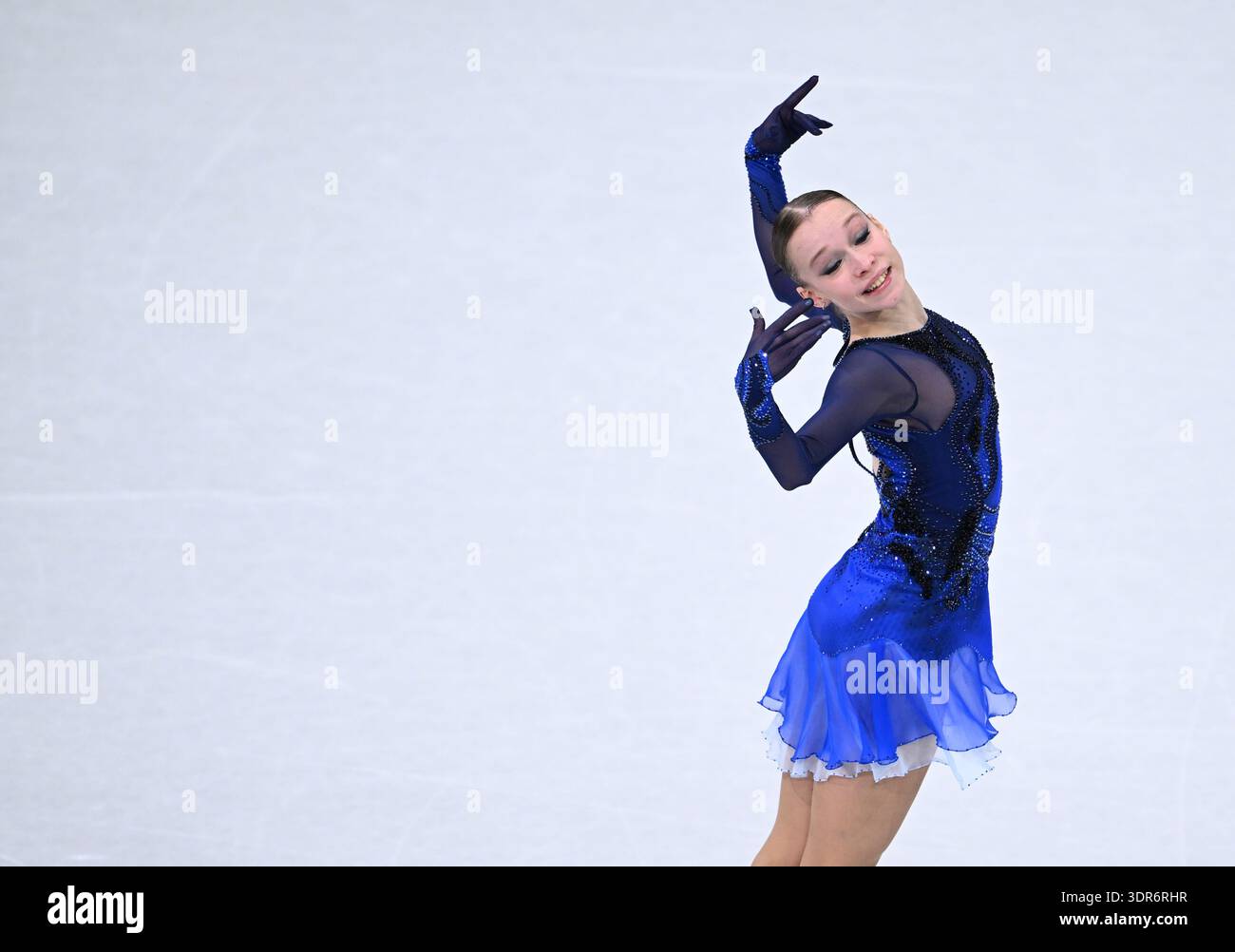 Mariia SENIUK of Israel performs during the women's single figure ...