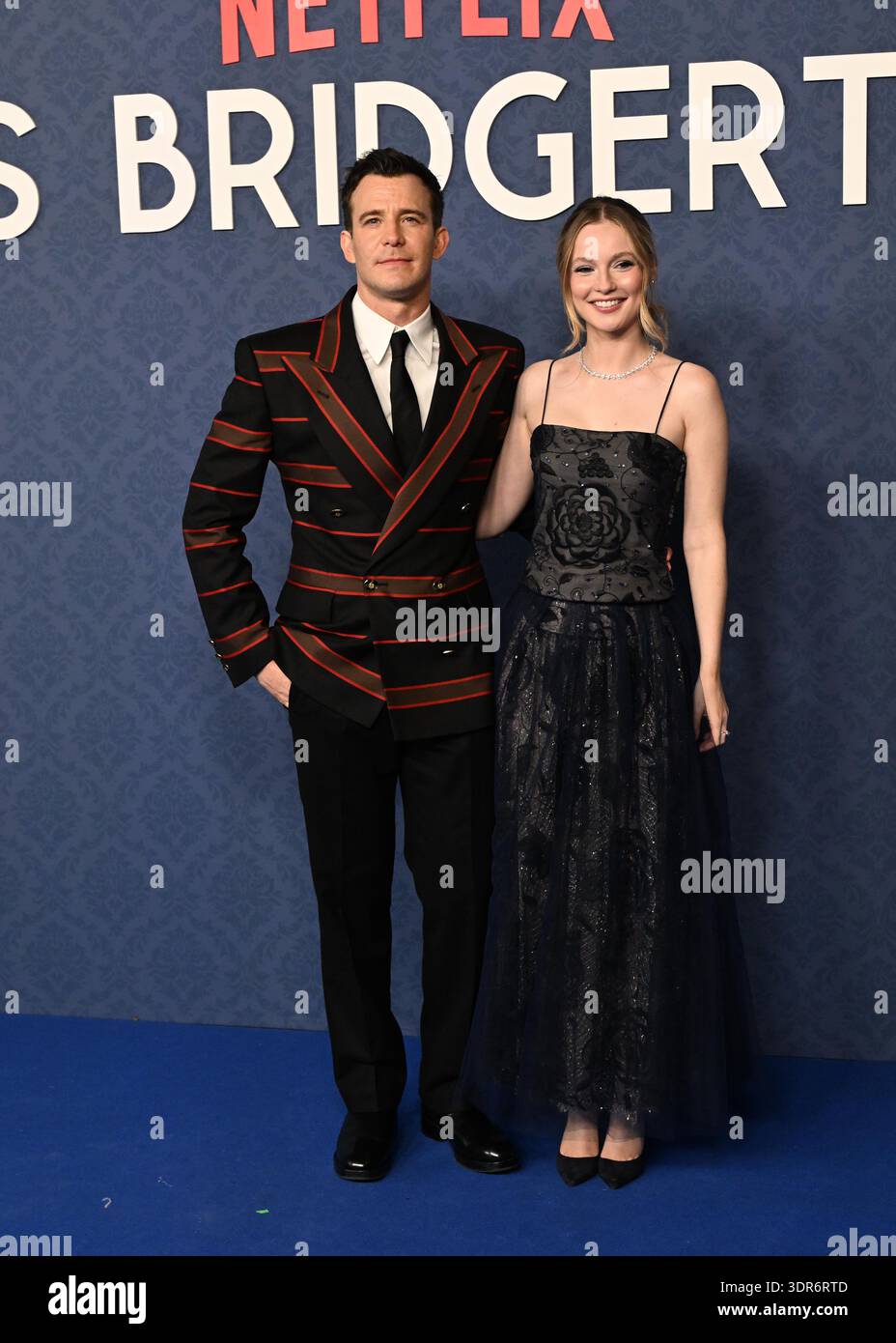 Hannah Dodd, Luke Thompson, protagonists of the series, during the ...