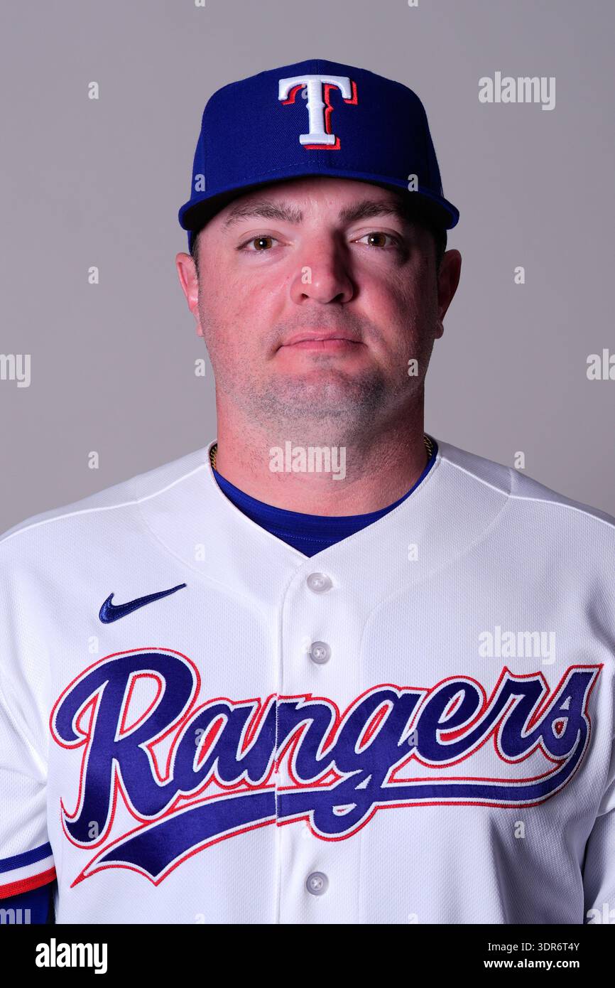 This is a 2026 photo of Griffin Benedict of the Texas Rangers baseball ...