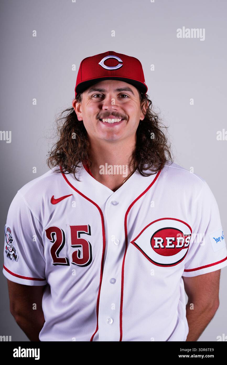 This is a 2026 photo of Rhett Lowder of the Cincinnati Reds MLB ...