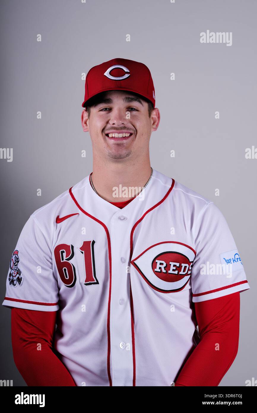 This is a 2026 photo of Chase Petty of the Cincinnati Reds MLB baseball ...