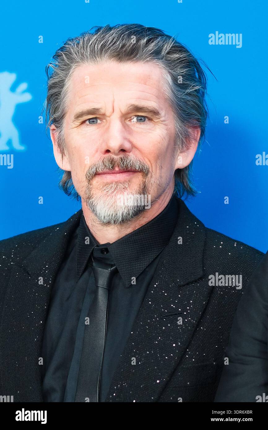 Berlin, Germany. 17 February 2026. Ethan Hawke poses at the Photocall ...