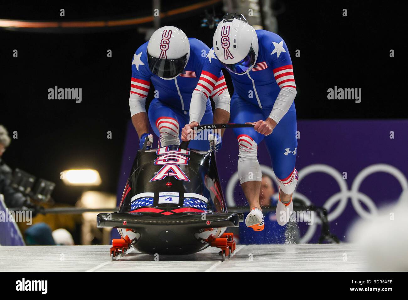 Usa - Del Duca Frankie - Williamson Joshua during the Olympic Winter ...