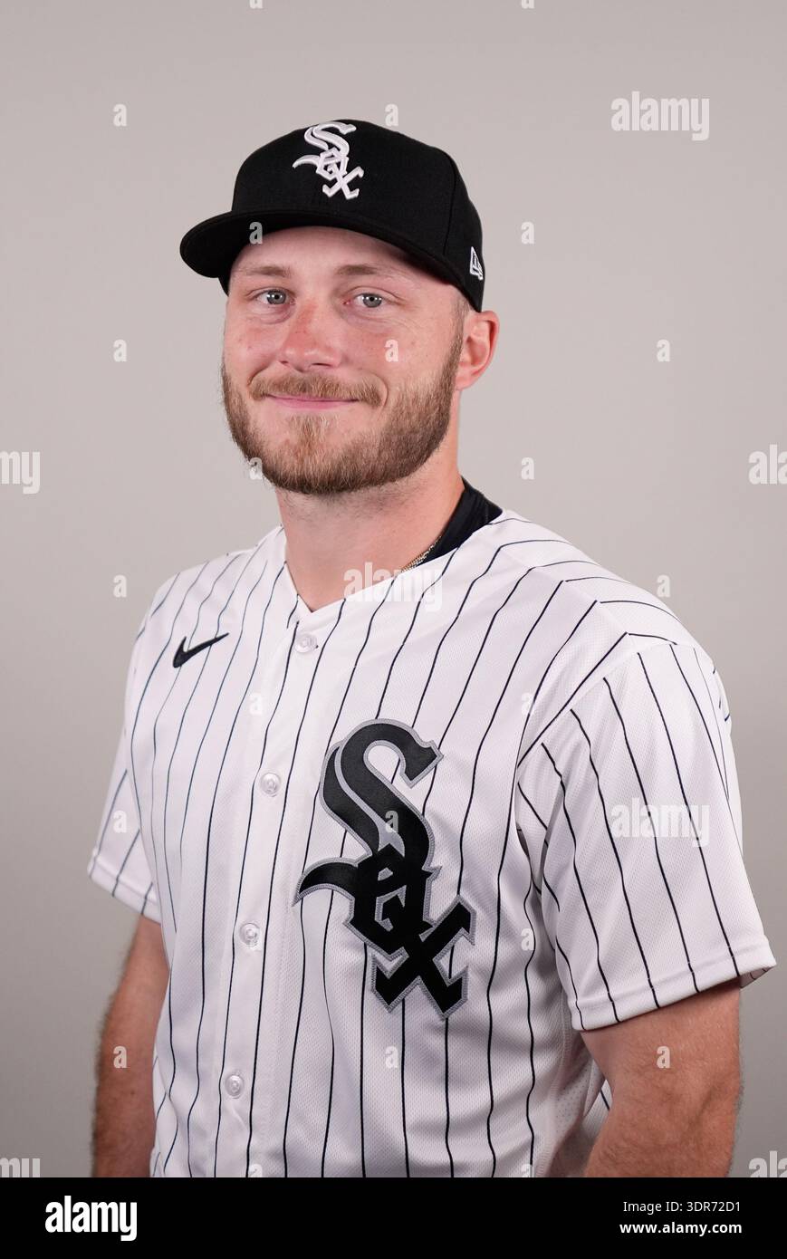 This is a 2026 photo of Dru Baker of the Chicago White Sox baseball ...