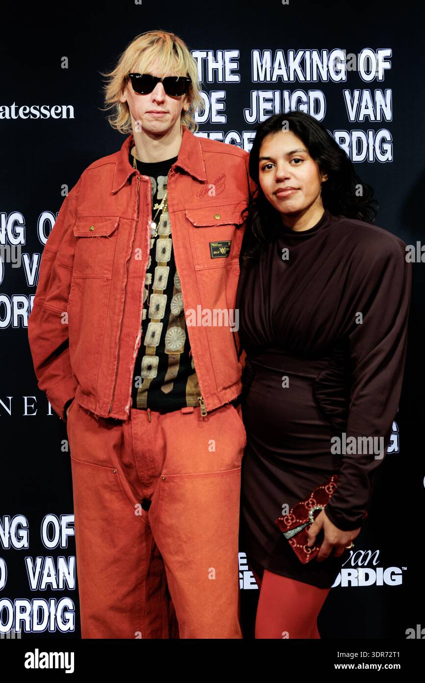 AMSTERDAM – Pepijn Lanen (Faberyayo) on the red carpet before the ...