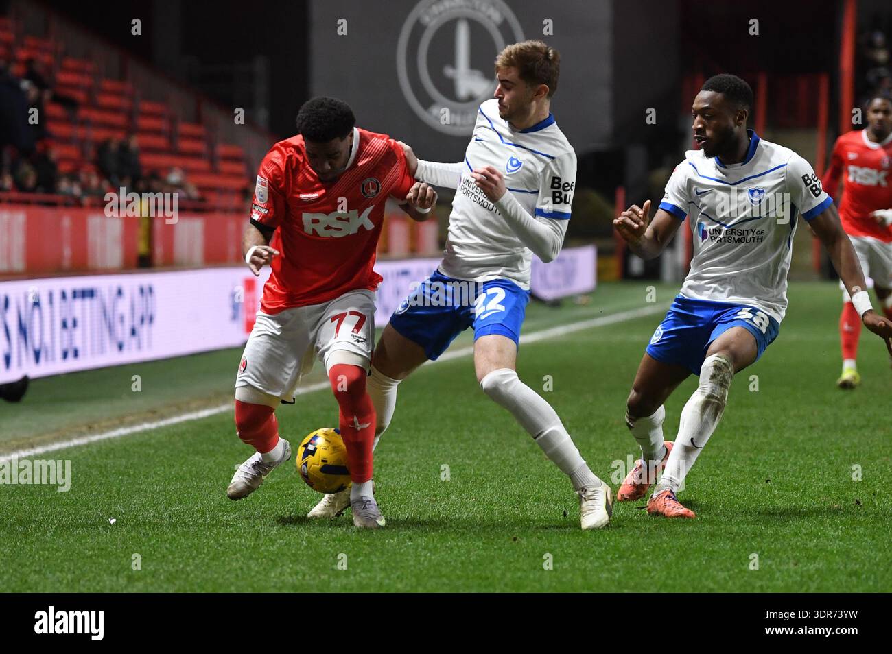 London, England. 17th Feb 2026. Jayden Fevrier during the Sky Bet EFL ...