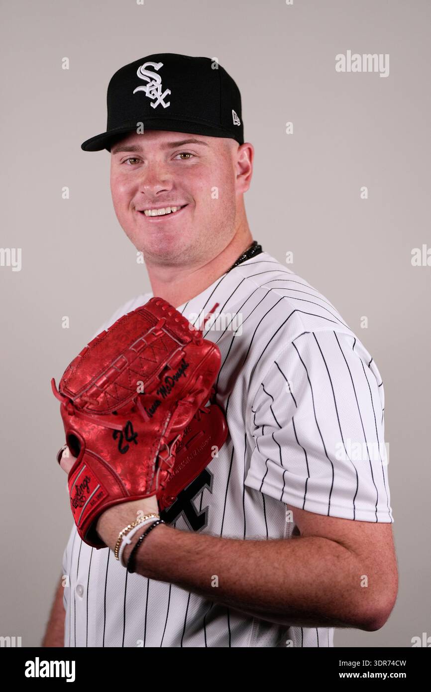 This is a 2026 photo of Tanner McDougal of the Chicago White Sox ...