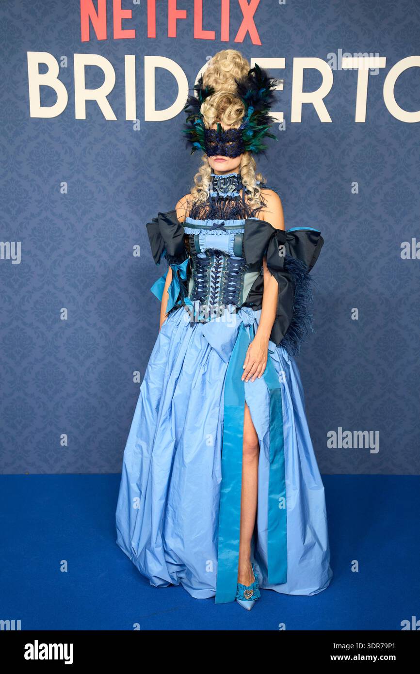 Madrid. Spain. 20260217, Alba Carrillo attends ‘Bridgerton’ Season 4 ...