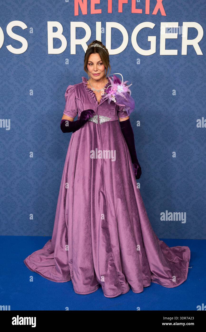 Madrid. Spain. 20260217, Mar Flores attends ‘Bridgerton’ Season 4 ...