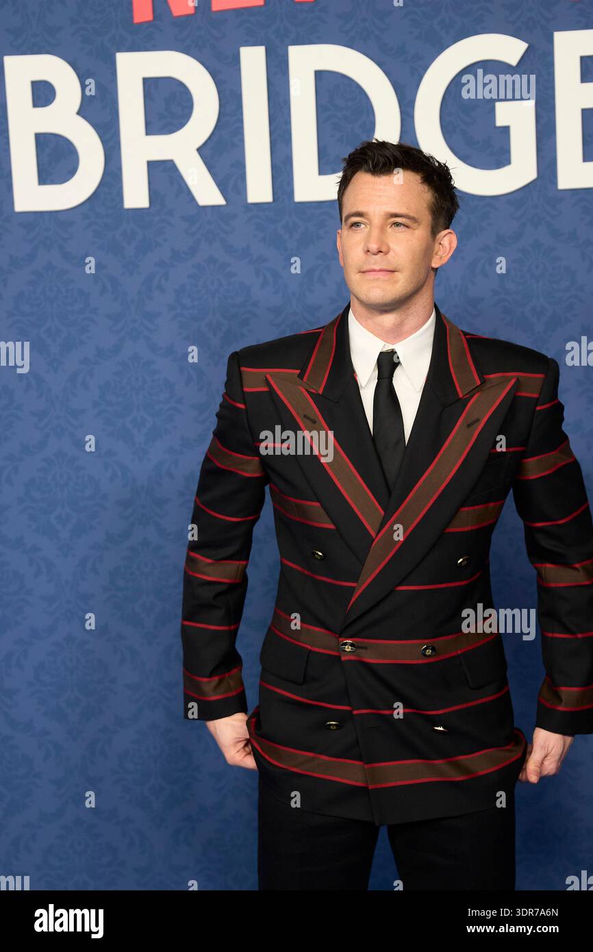Madrid. Spain. 20260217, Luke Thompson attends ‘Bridgerton’ Season 4 ...
