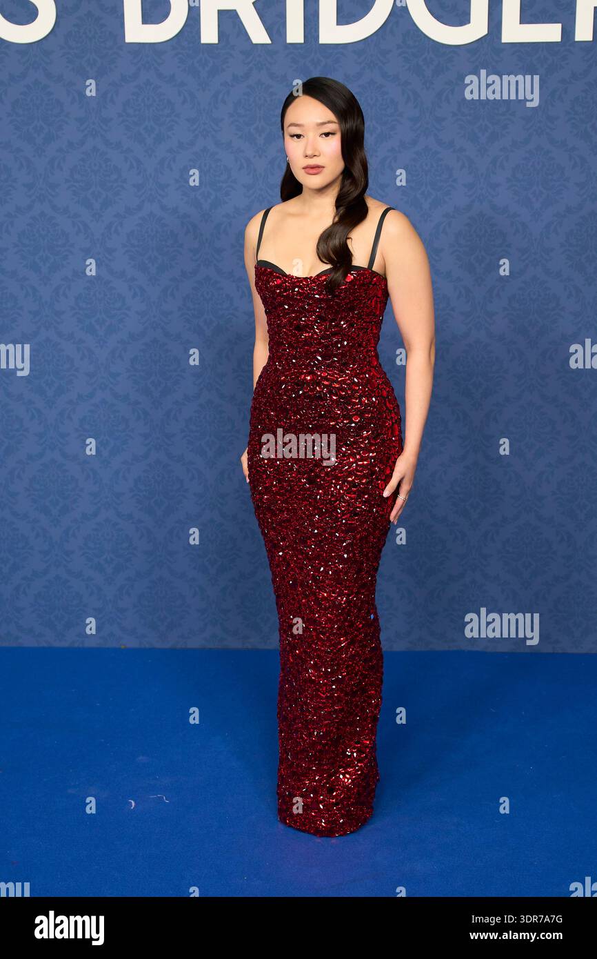 Madrid. Spain. 20260217, Yerin Ha attends ‘Bridgerton’ Season 4 ...