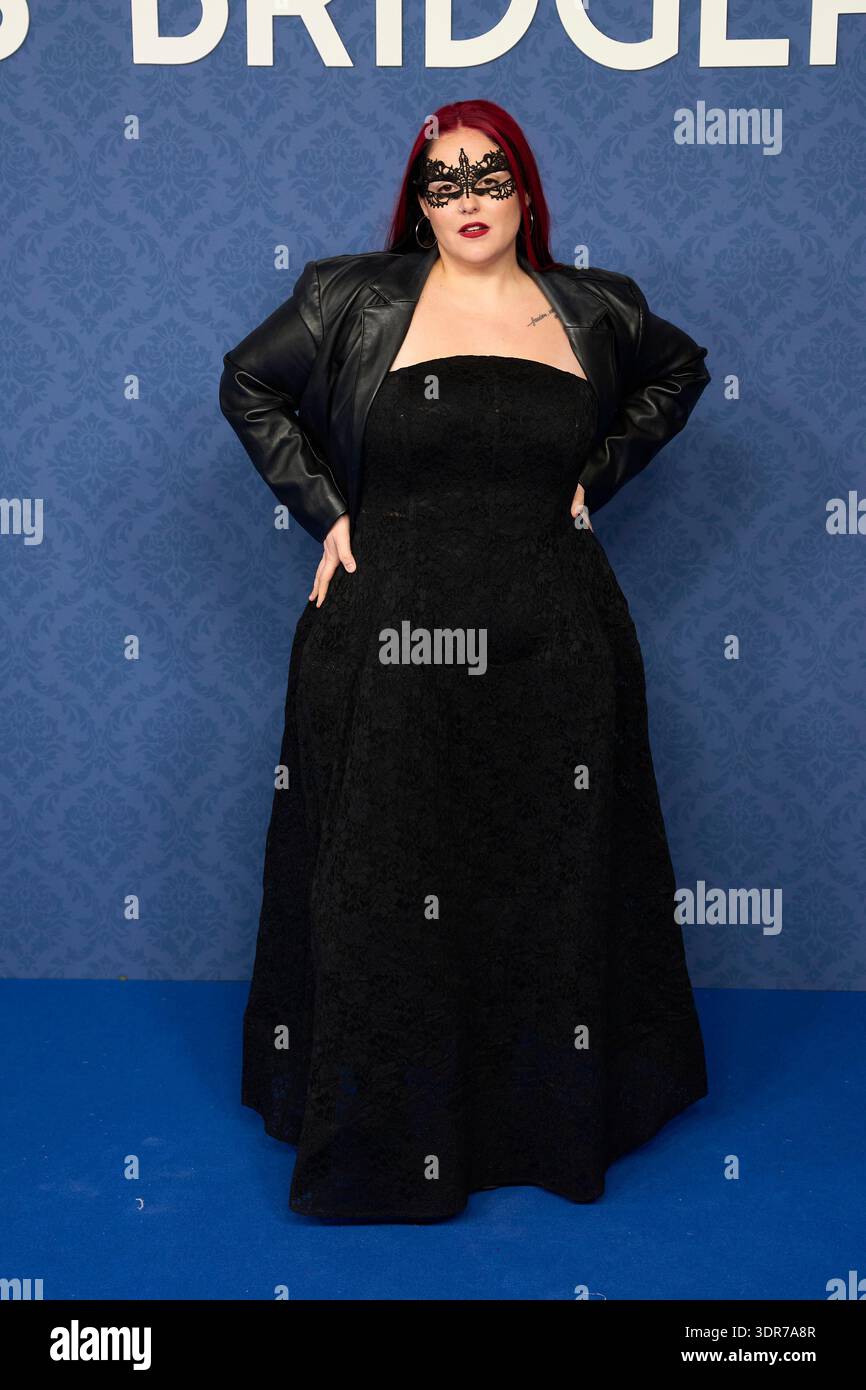Madrid. Spain. 20260217, Andrea Compton attends ‘Bridgerton’ Season 4 ...
