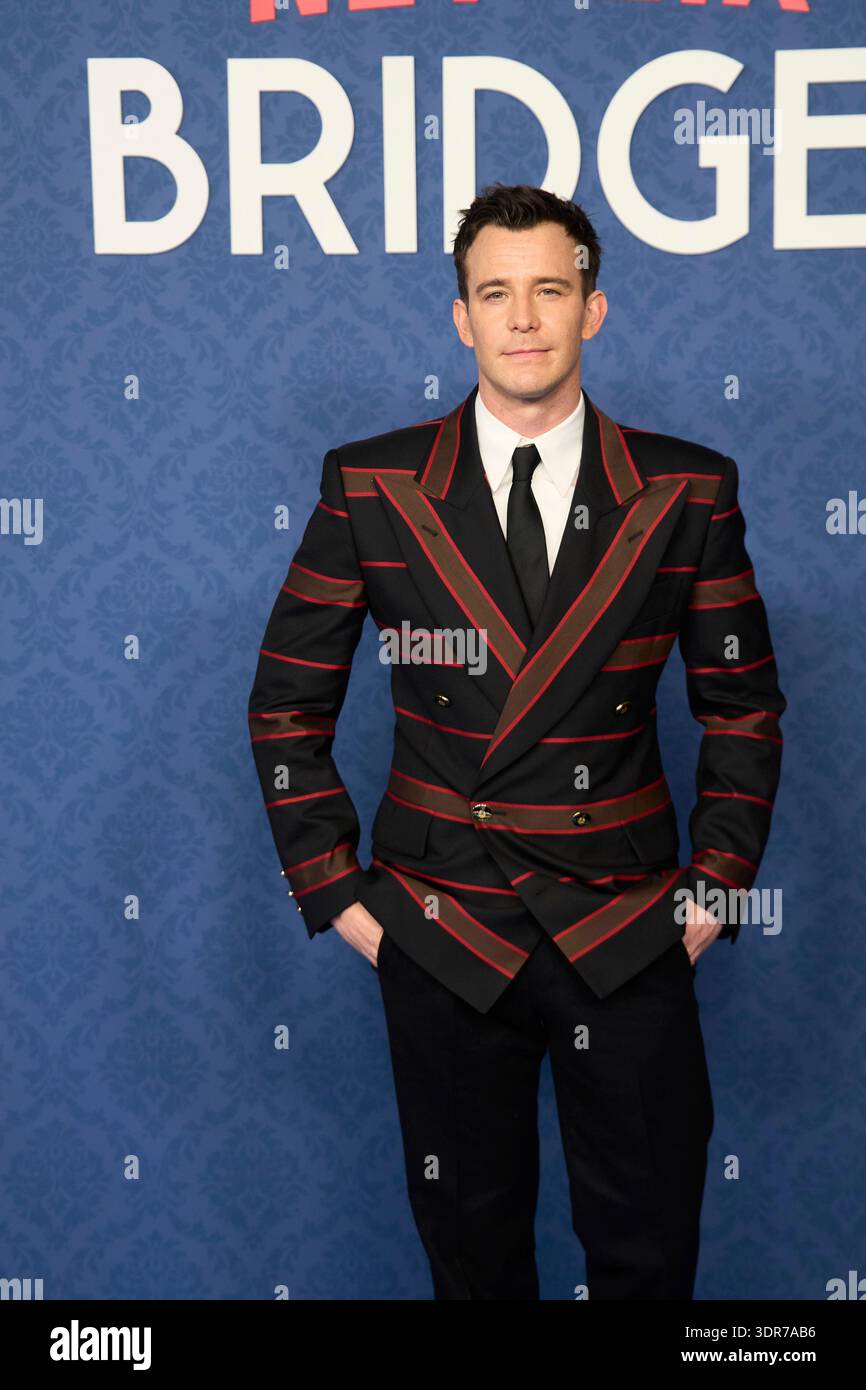 Madrid. Spain. 20260217, Luke Thompson attends ‘Bridgerton’ Season 4 ...
