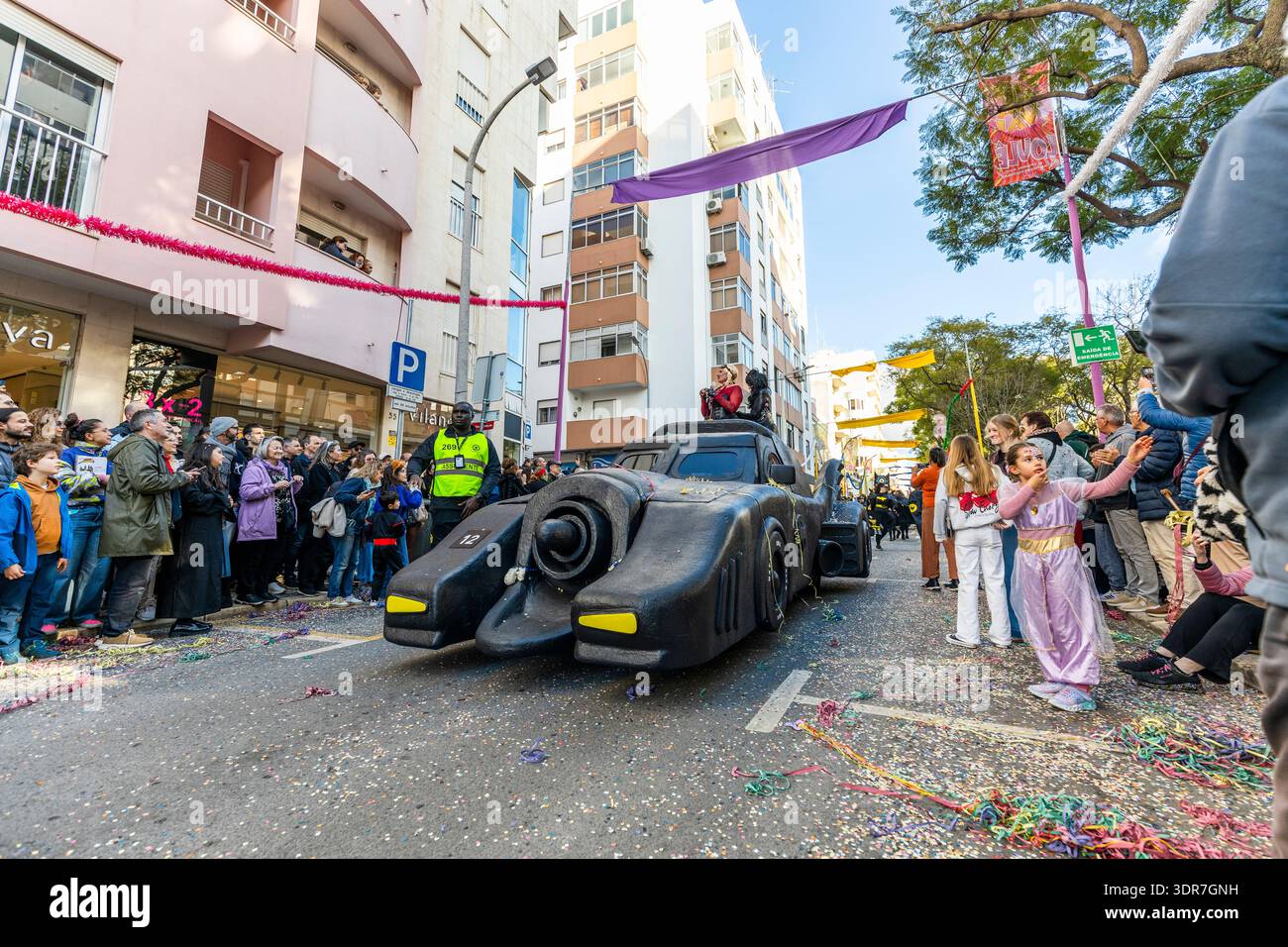 Loule, Algarve Portugal – Carnaval 17 February 2026, vibrant street ...