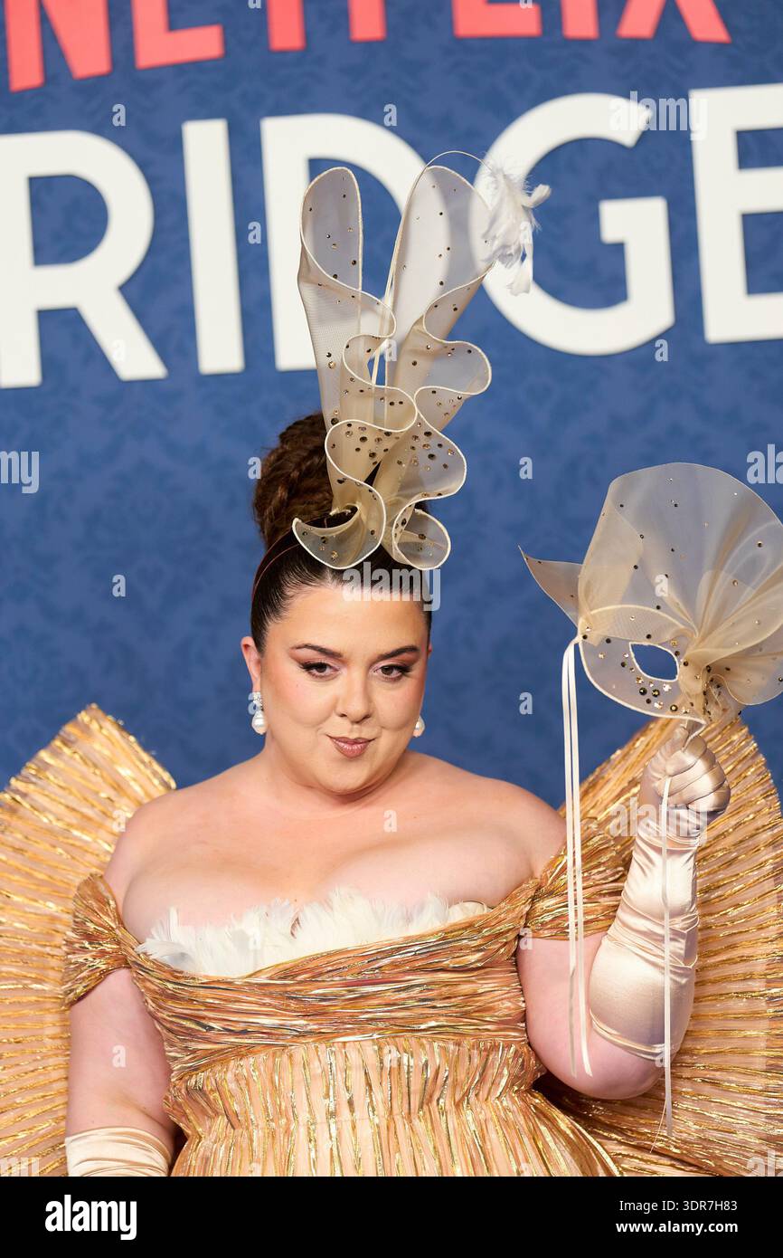 Lalachus attends 'Bridgerton' Season 4 Masquerade Ball at Real Casino ...
