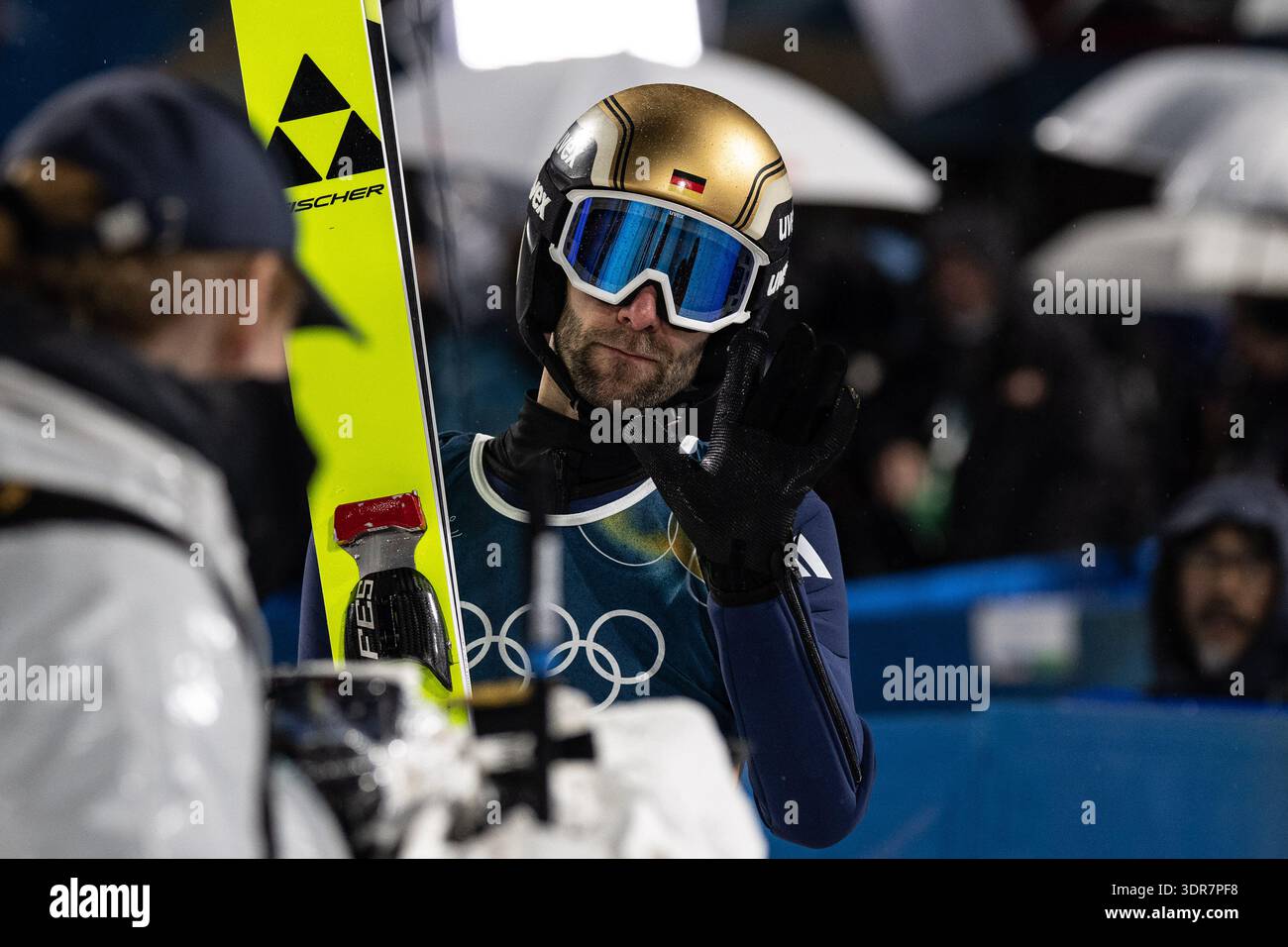 Pius Paschke ( Deutschland ) competes in the Men's Large Hill ...