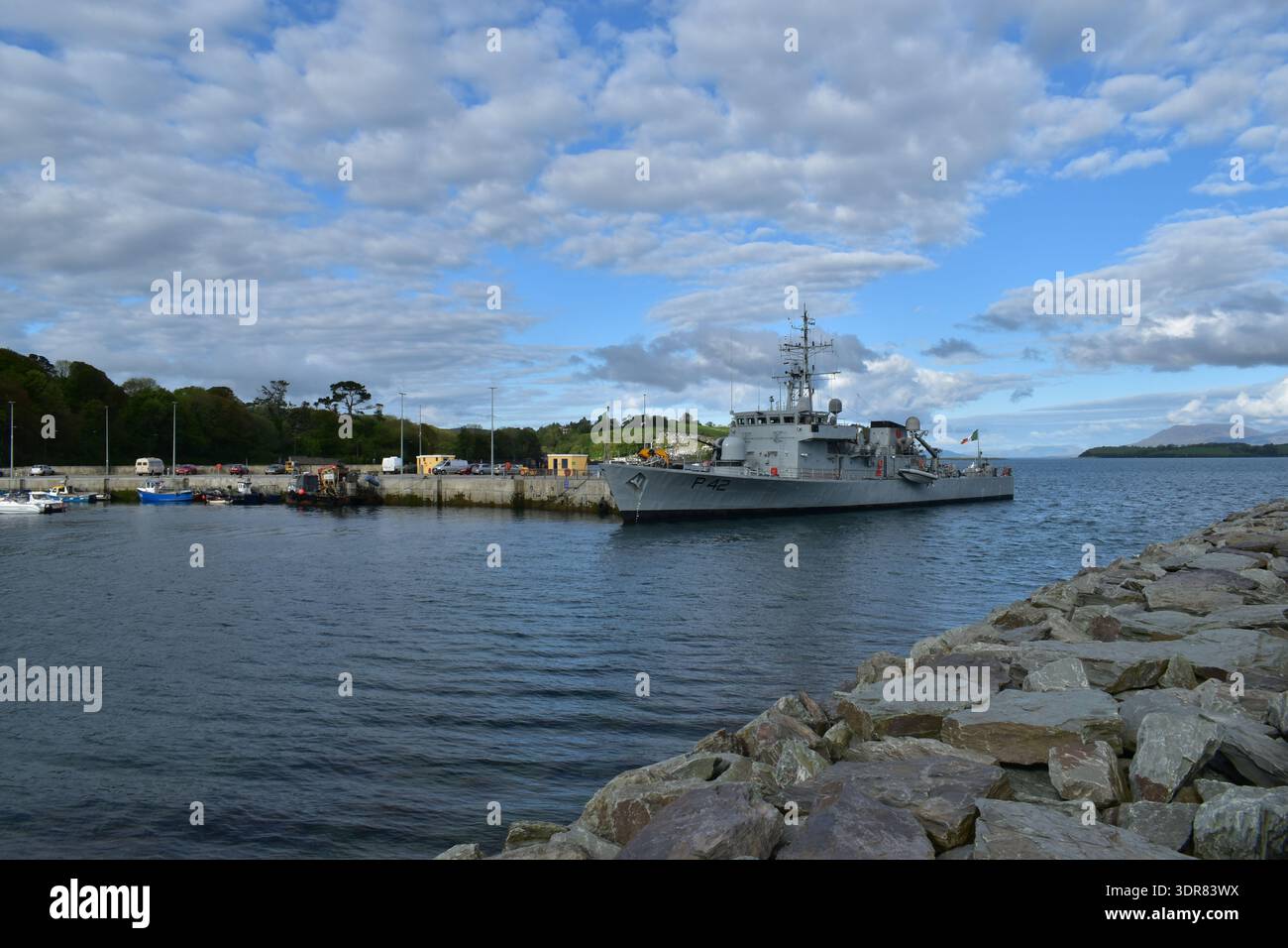 LÉ Ciara (P42), a Peacock-class patrol vessel serving Irish Naval ...