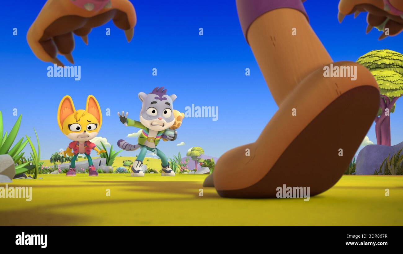 THE CREATURE CASES, from left: Kit Casey (voice: Nneka Okoye), Sam Snow ...