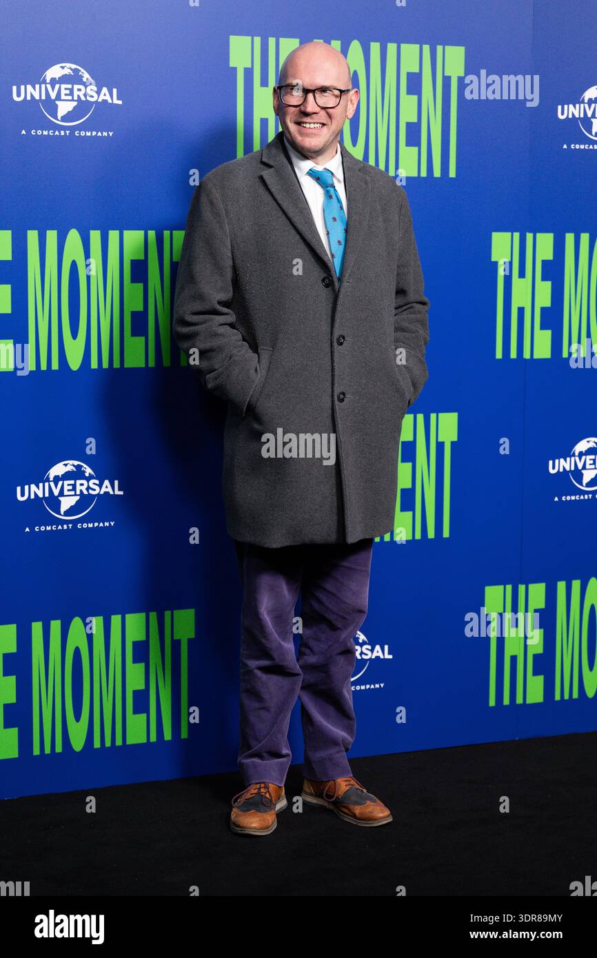 Alex Macqueen attends "The Moment" UK Premiere held at Picturehouse ...