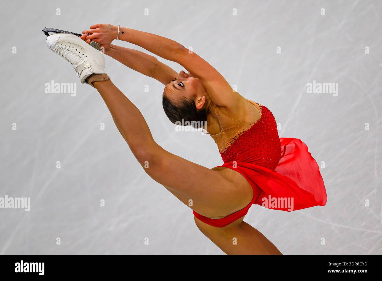 MILAN, ITALY. February 17: KAISER Livia (SUI) competes in Figure ...
