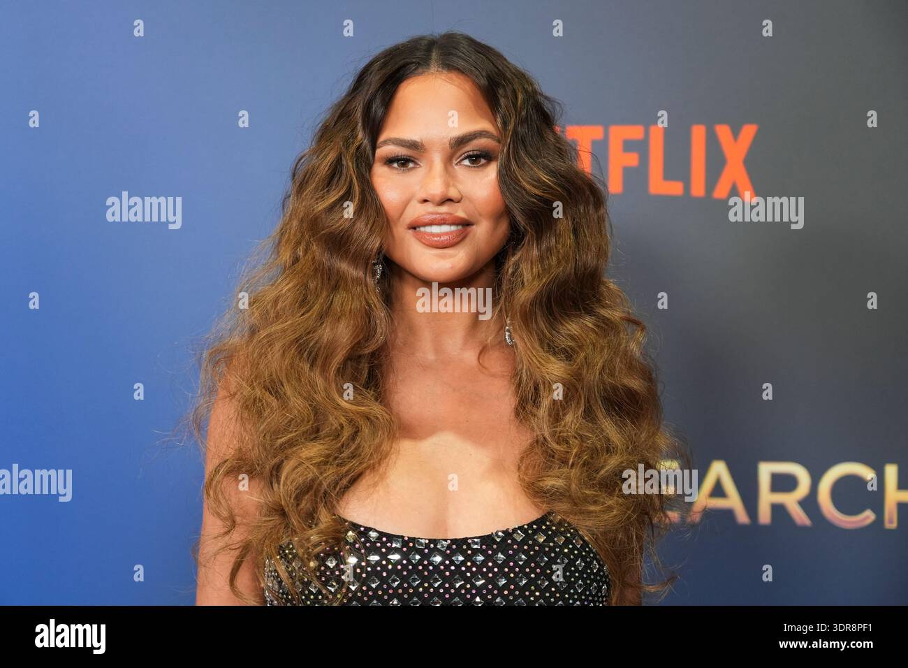 Chrissy Teigen arrives at the season finale of "Star Search" on Tuesday ...