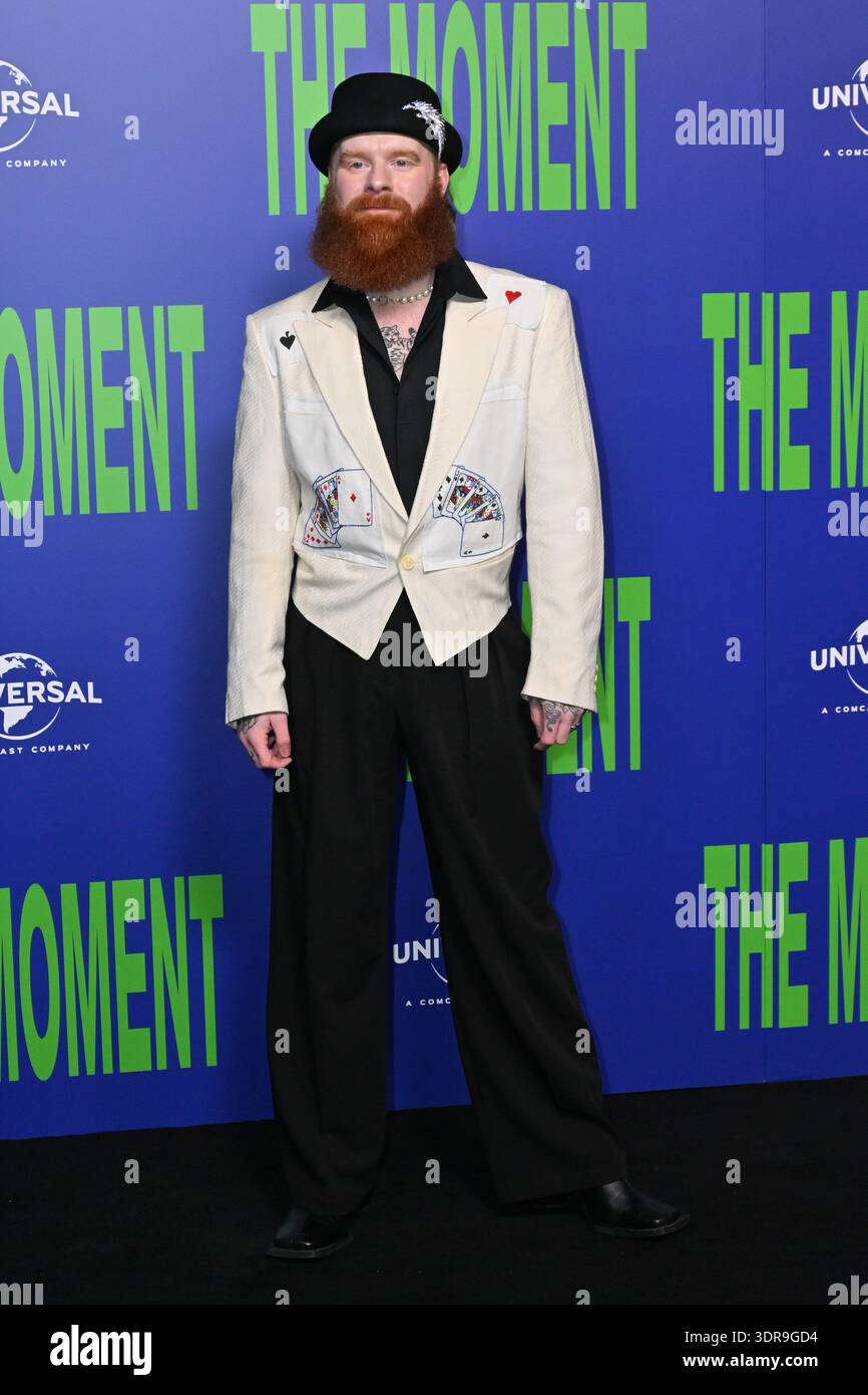 London, UK. 17th Feb, 2026. Jay Beech walks the red carpet at "The ...