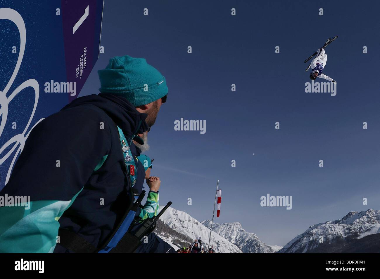 United States' Kaila Kuhn (3) practices before the women's freestyle ...