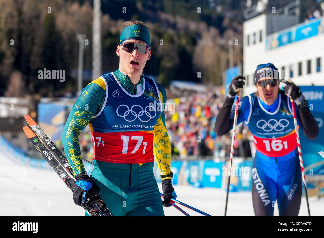 Val di Fiemme, Italy 20260218. Lars Young Vik from Australia during the ...
