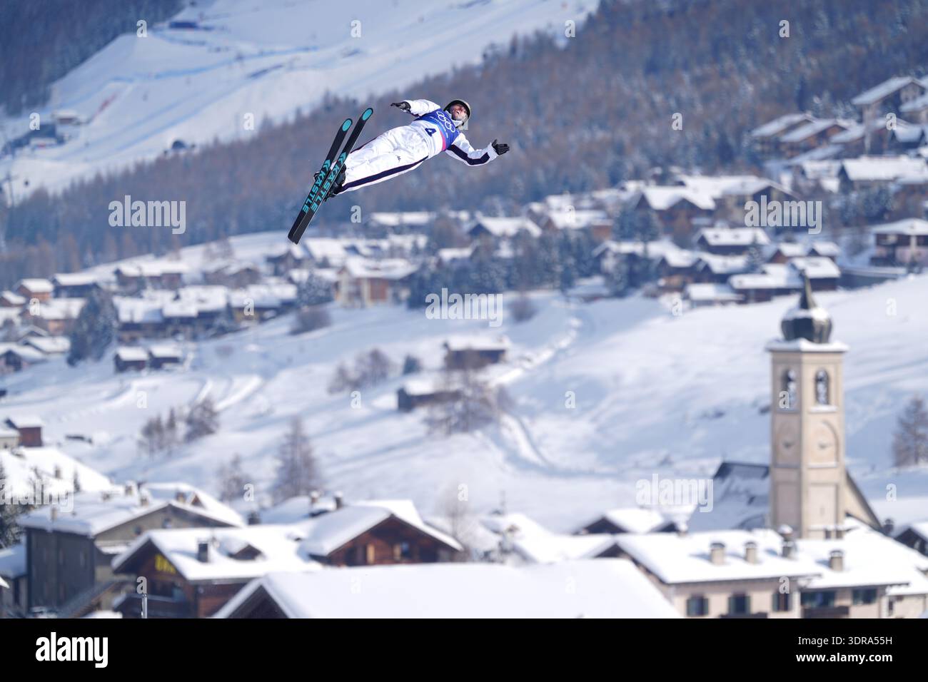 USA's Winter Vinecki during the Women's Freestyle Skiing Aerials ...