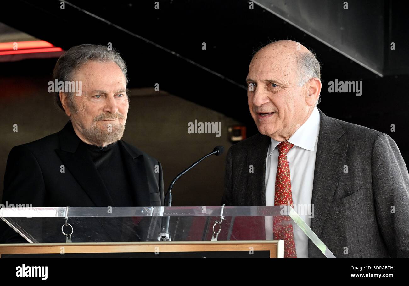 Actor Franco Nero and President and CEO of the Hollywood Chamber of ...