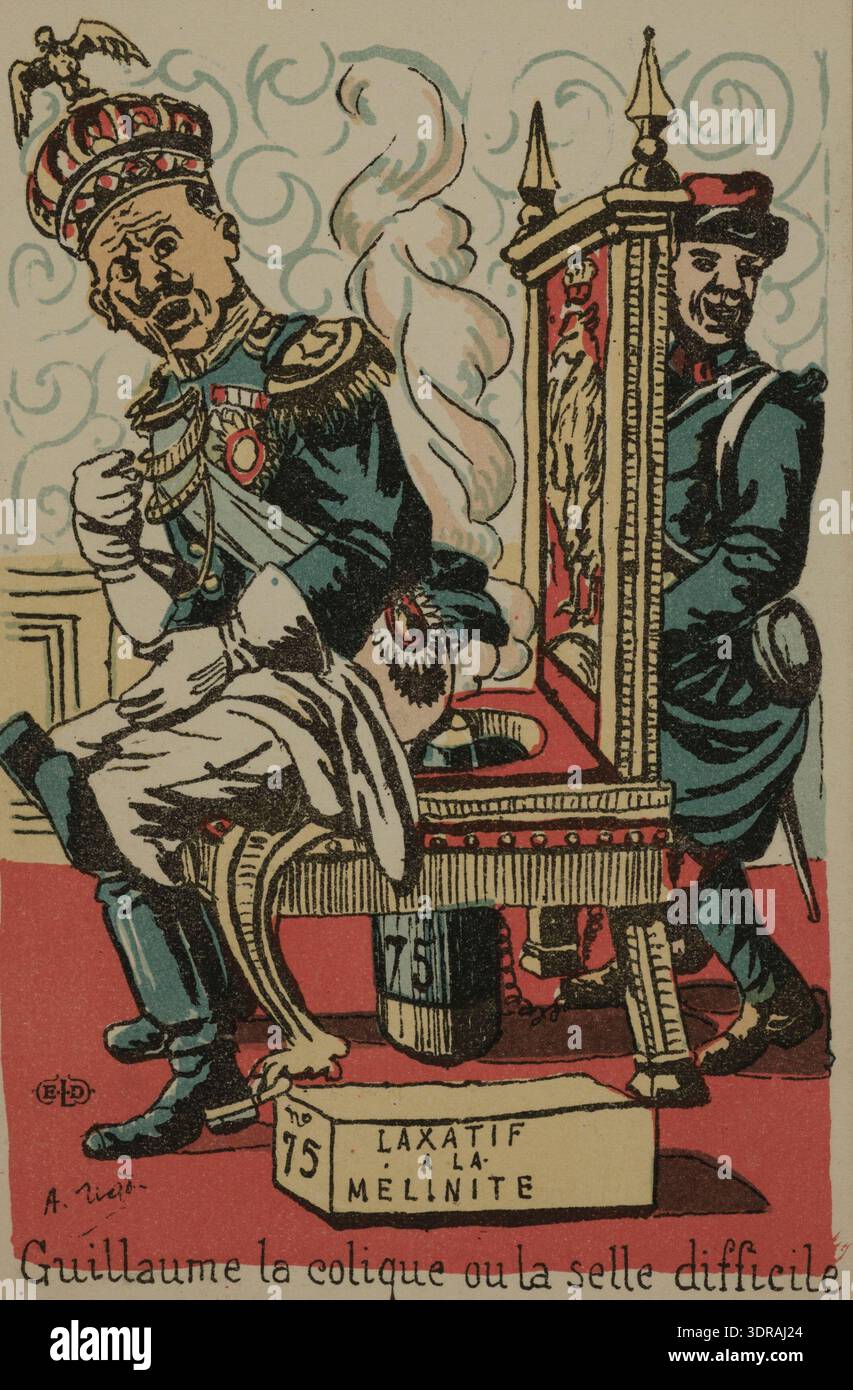 Illustrating cartoonish satire the image communicates german leadership ...