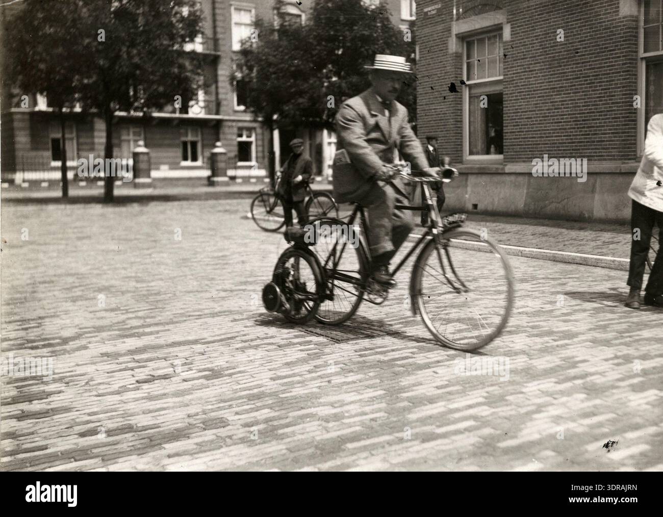 The photograph shows a moped in amsterdam hi-res stock photography and ...