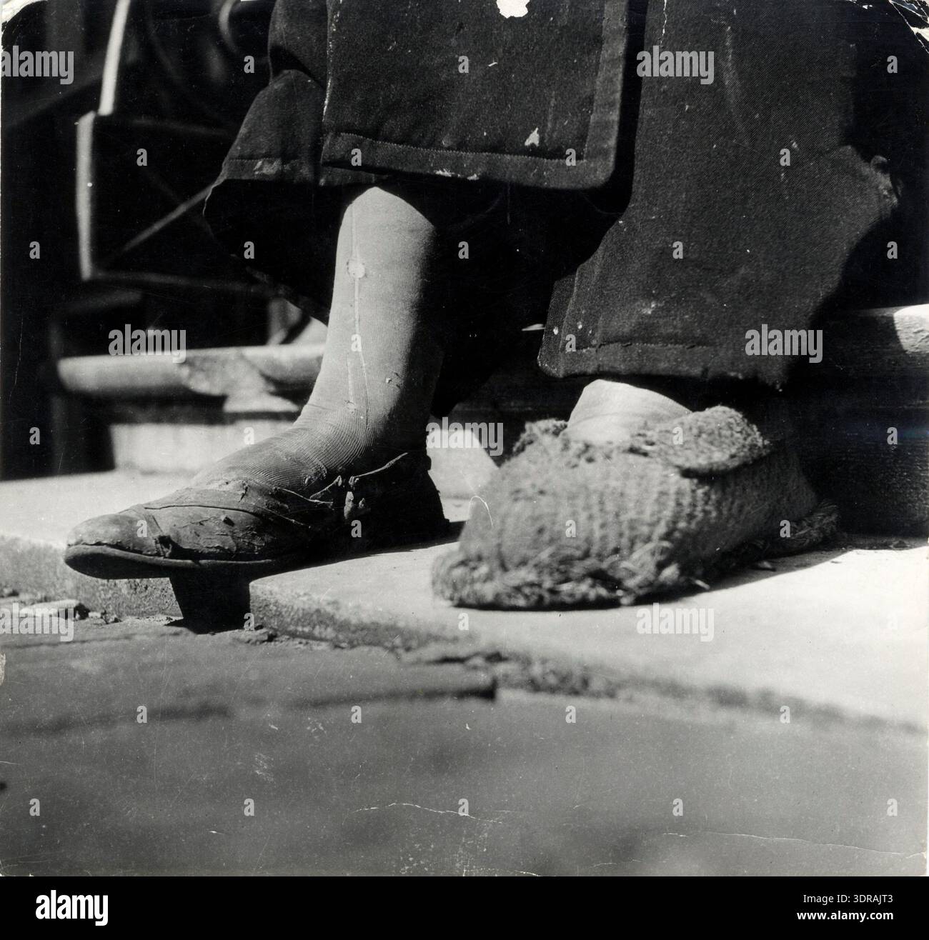 Taken between 1944 and 1945 during the hunger w hi-res stock ...