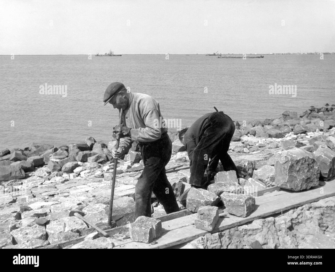 Dutch land reclamation efforts during world war ii hi-res stock ...