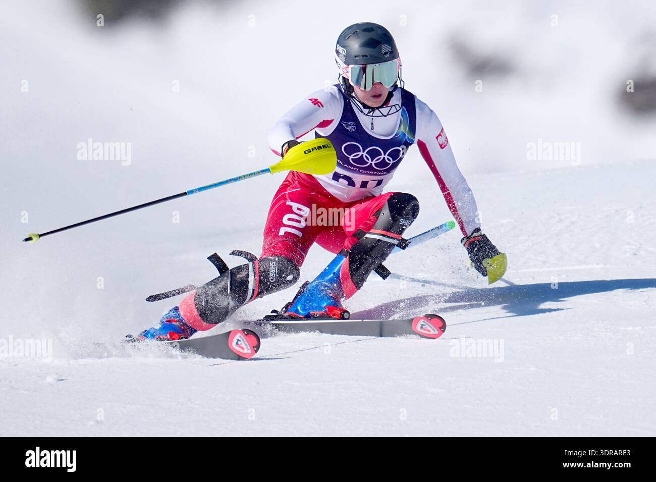 18 February 2026, Italy, Cortina: Olympia, Olympic Winter Games Milan ...