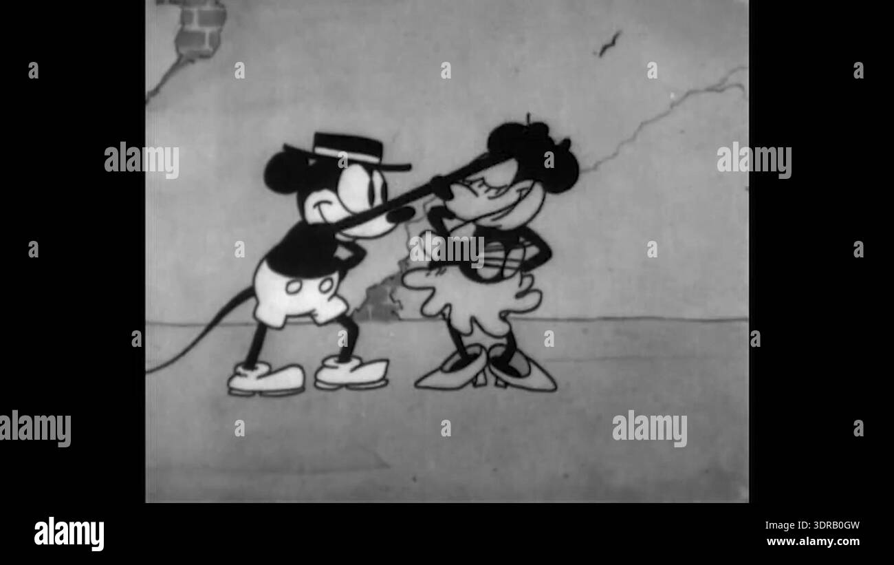 The Gallopin' Gaucho, a 1928 silent animated short by Walt Disney and ...