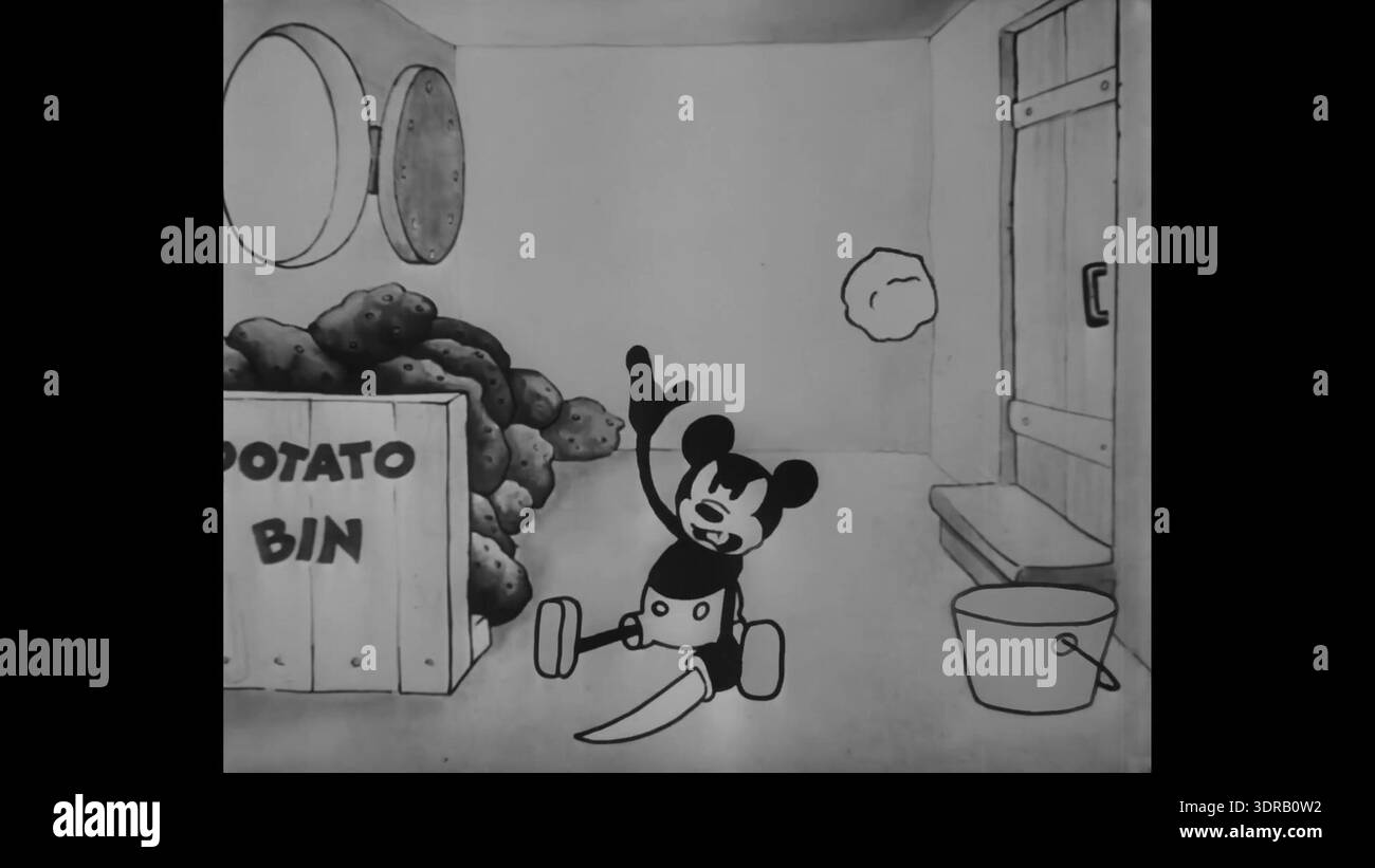 A 1928 animated short by walt disney and ub iw hi-res stock photography ...