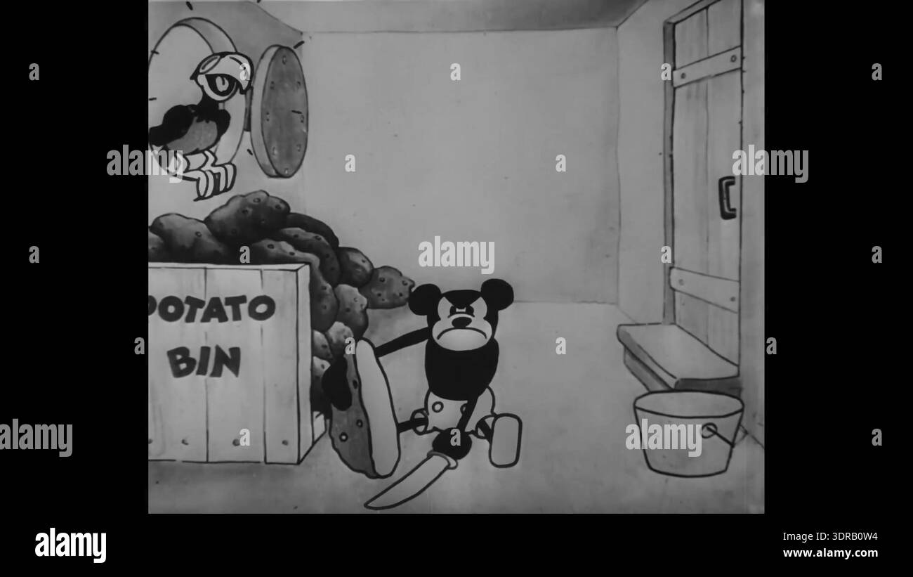 A 1928 short by walt disney an Black and White Stock Photos & Images ...