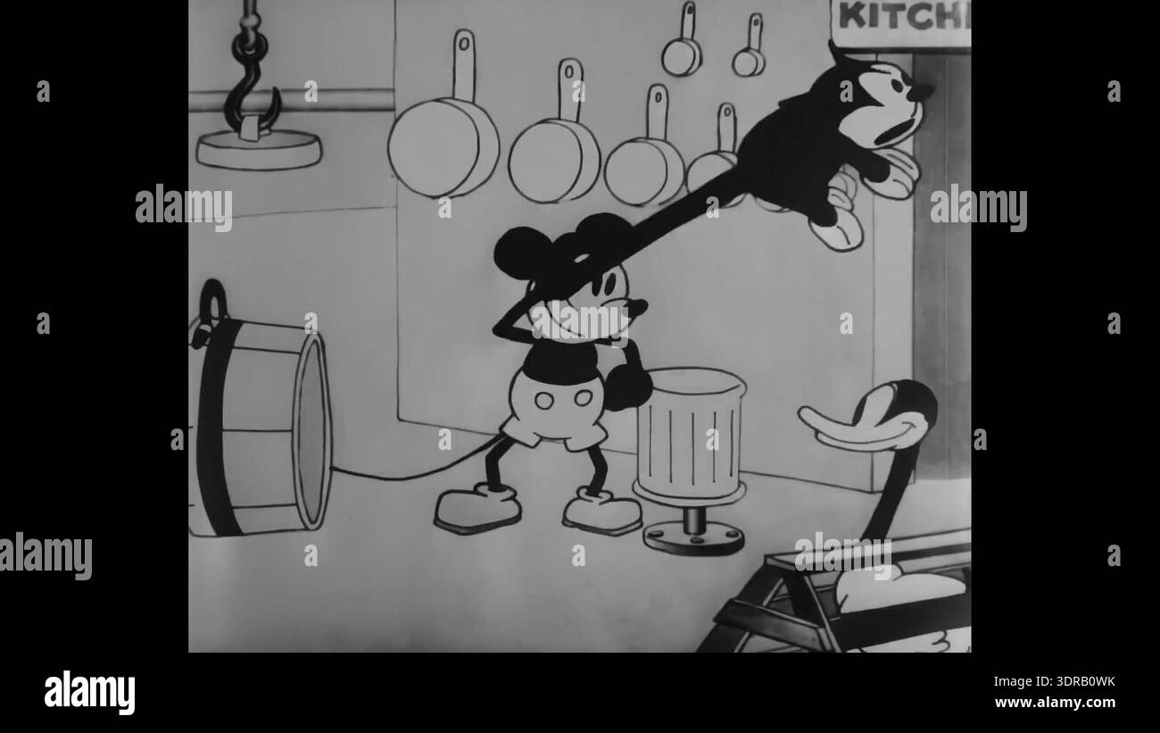 Character design innovations from disney and iwerks hi-res stock ...