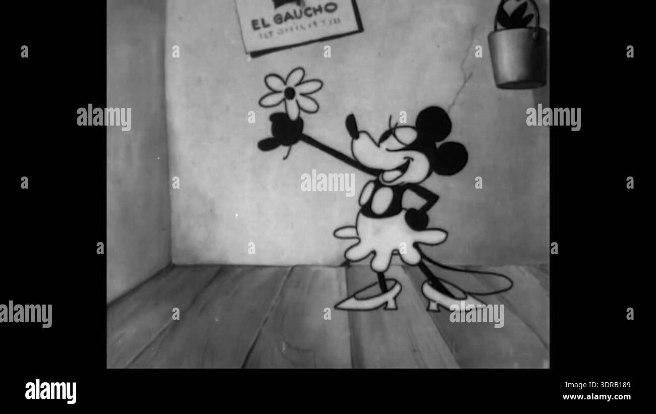 This screenshot from the animated short 'The Gallopin' Gaucho' (1928 ...