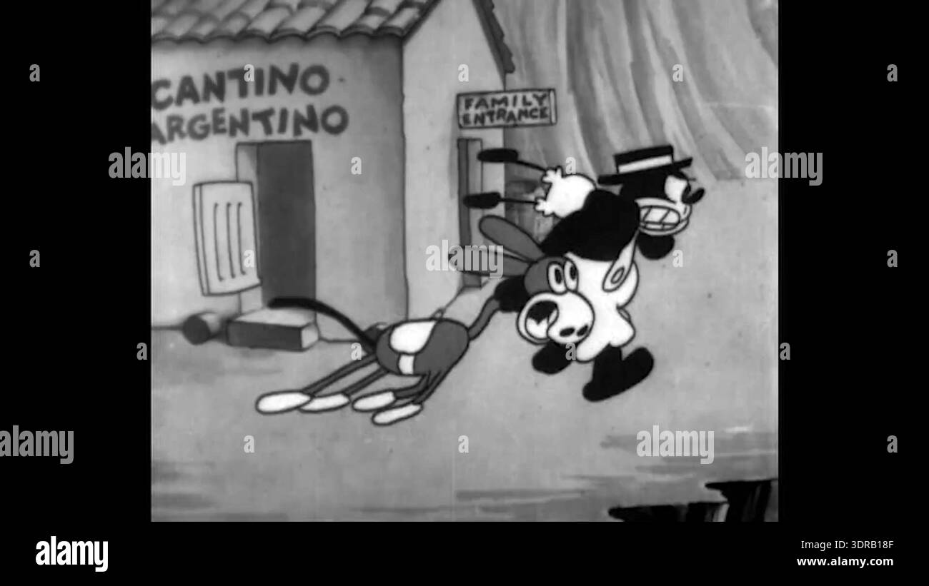 Early character animation Black and White Stock Photos & Images - Alamy