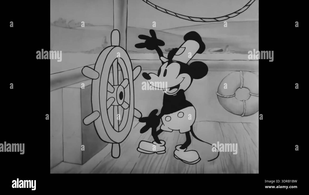 The evolution of animated filmmaking in the late 1920s hi-res stock ...