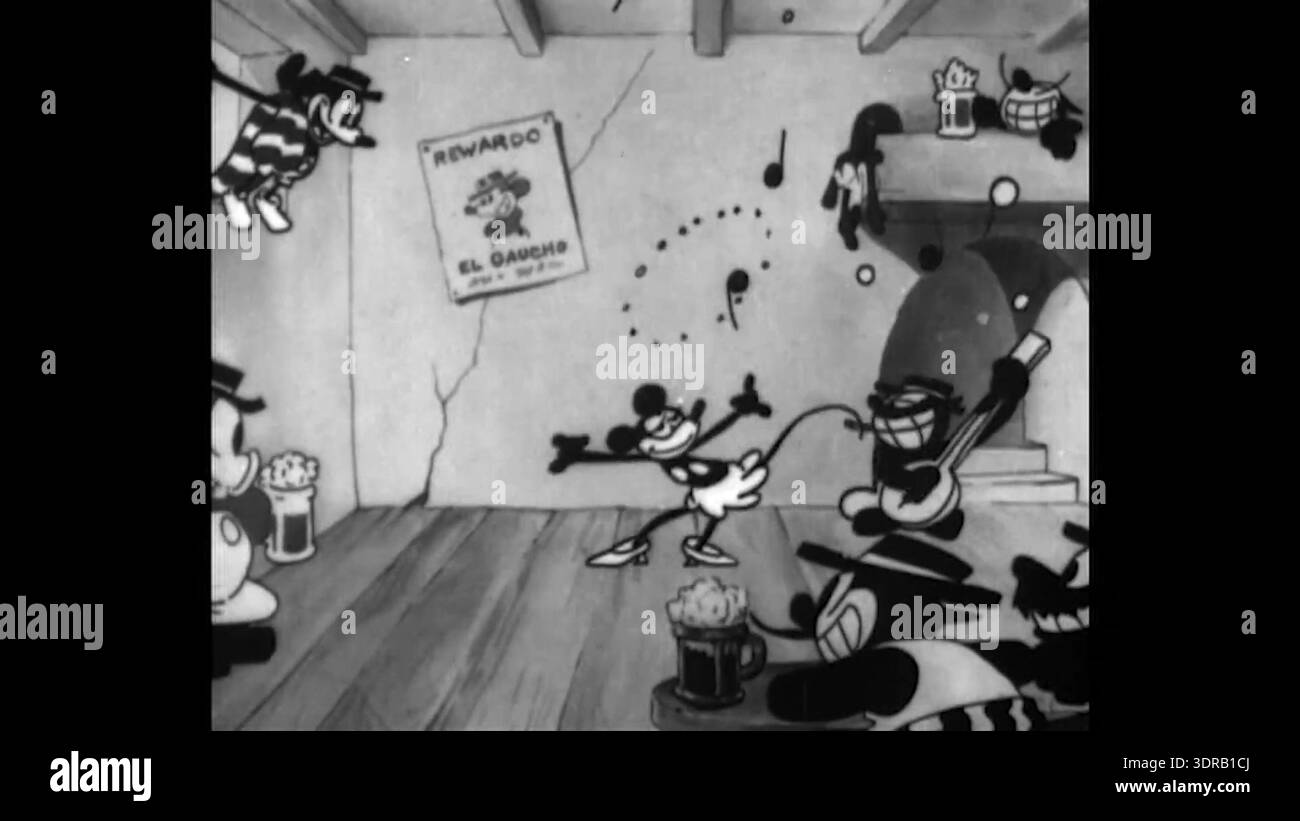 A 1928 animated short by Black and White Stock Photos & Images - Alamy