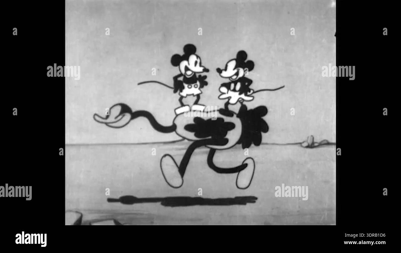 Narrative techniques of the first mickey mouse shorts hi-res stock ...