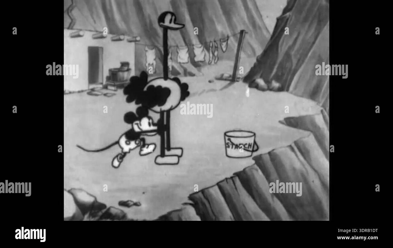 This screenshot from the 1928 animated short 'The Gallopin' Gaucho ...