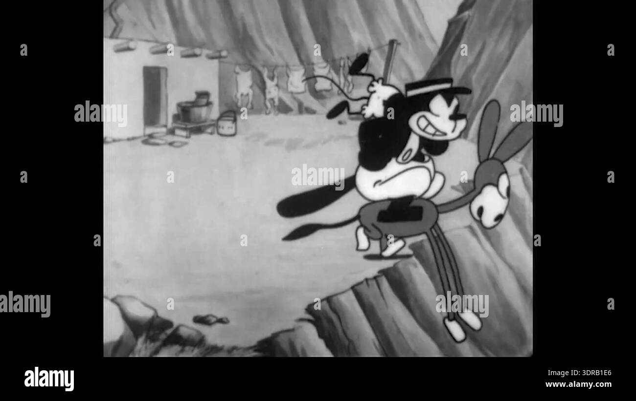 This screenshot from The Gallopin' Gaucho, a 1928 animated short by ...