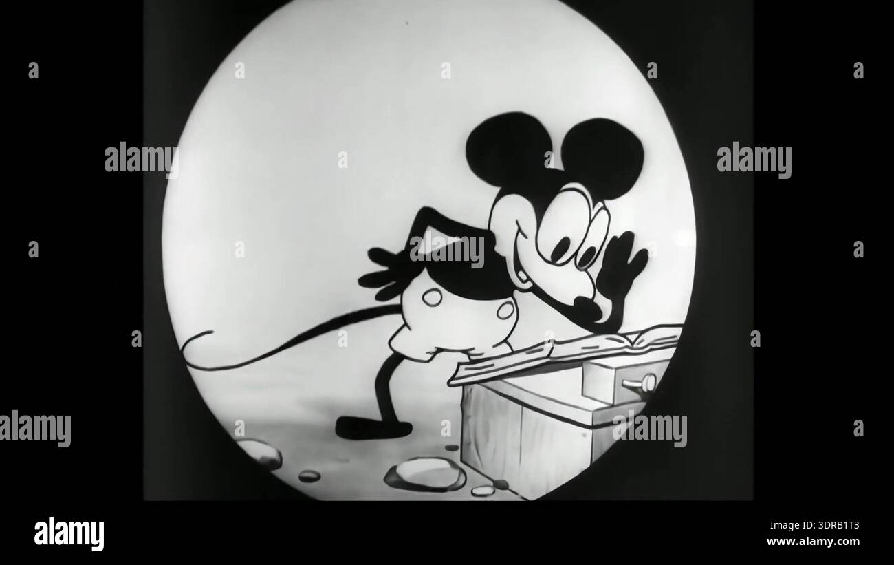 The black and white short illustrates early animation techniques hi-res ...