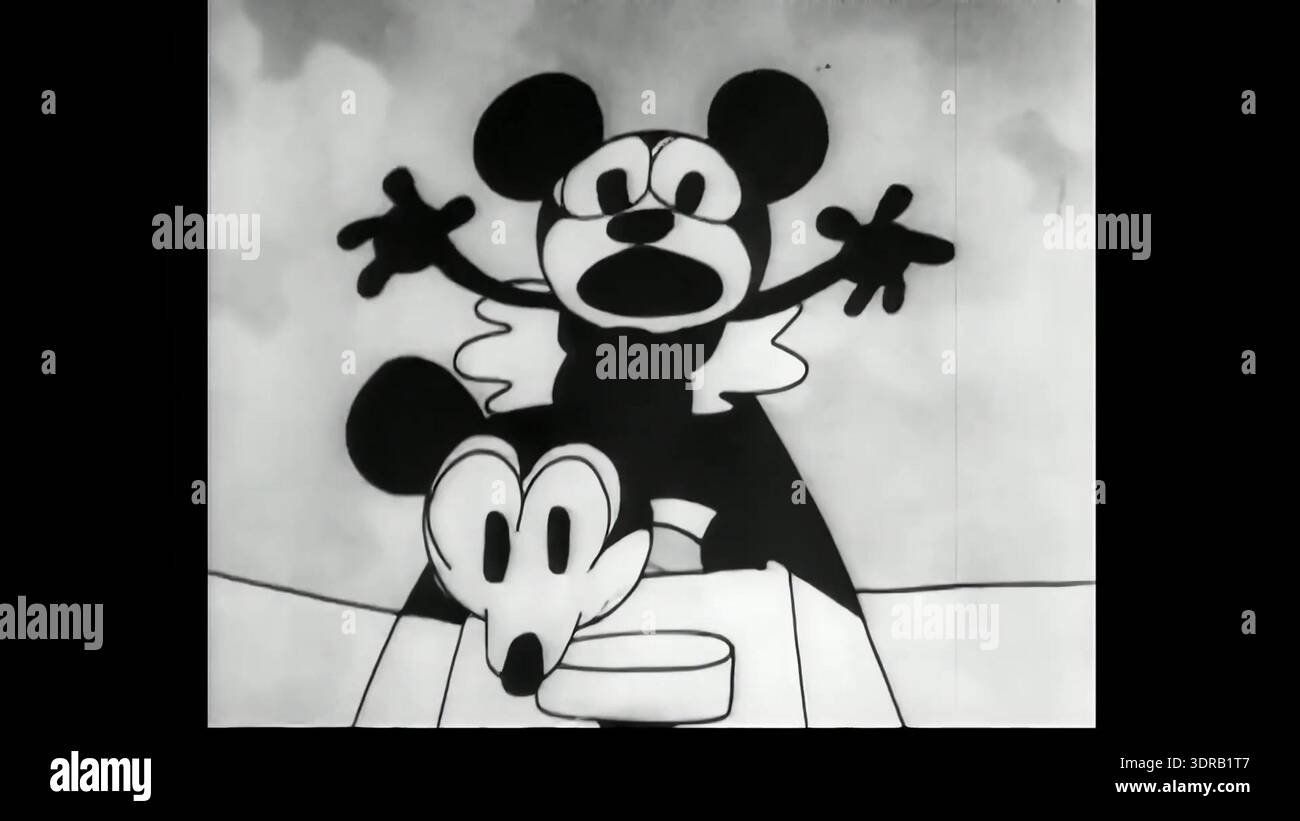This image is a screenshot from the 1928 disney iwerks animated hi-res ...