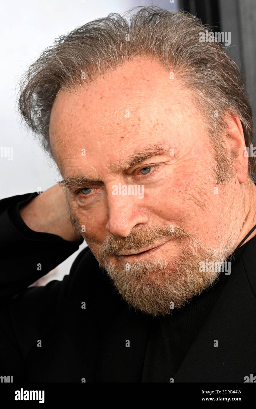 Actor Franco Nero does interviews on his Star on The Hollywood Walk Of ...