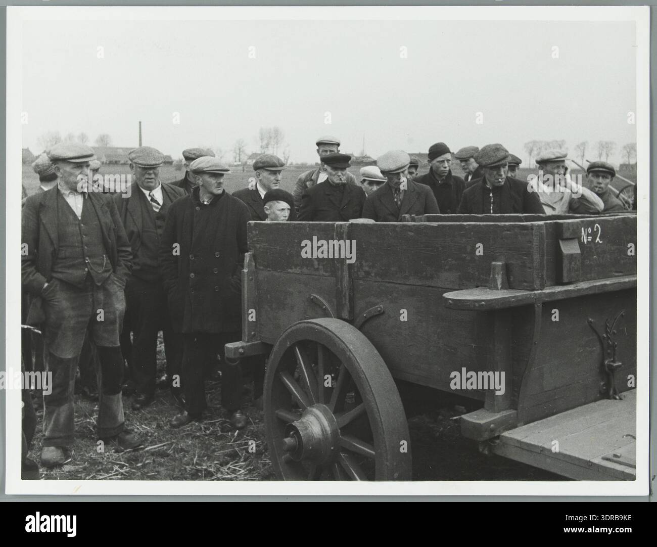 Community life during the early 20th century in groningen hi-res stock ...